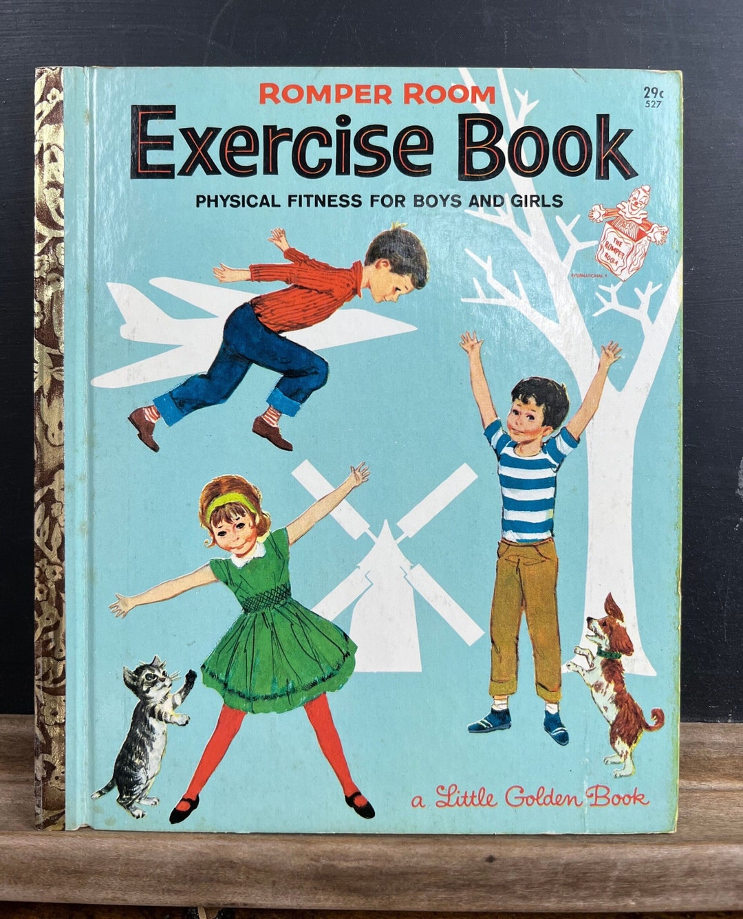 Vintage Romper Room Exercise Little Golden Book 1964 "a" Printing ...