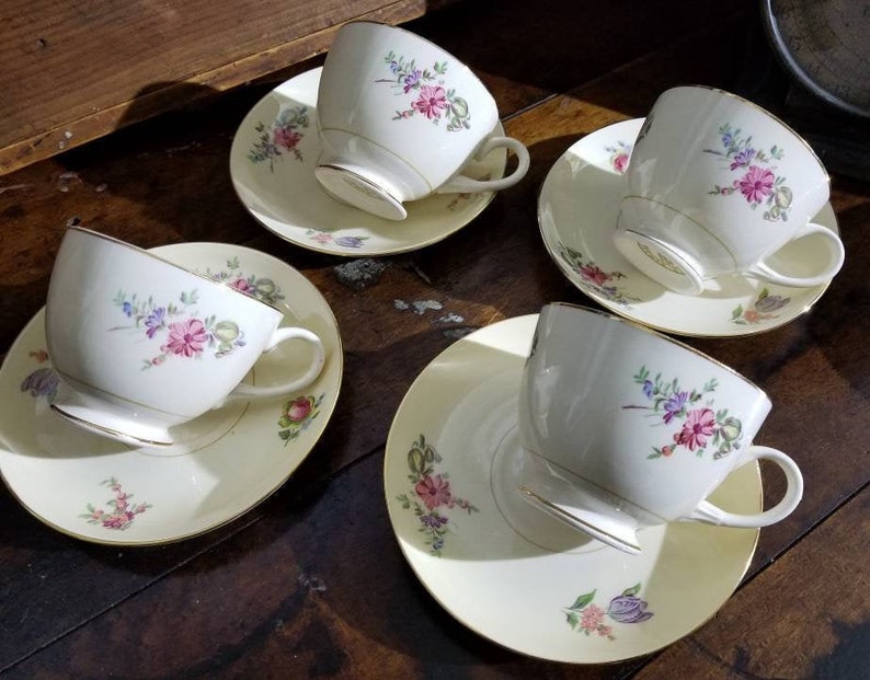 Vintage HOMER LAUGHLIN Priscilla Pattern Eggshell Nautilus Cup | Etsy