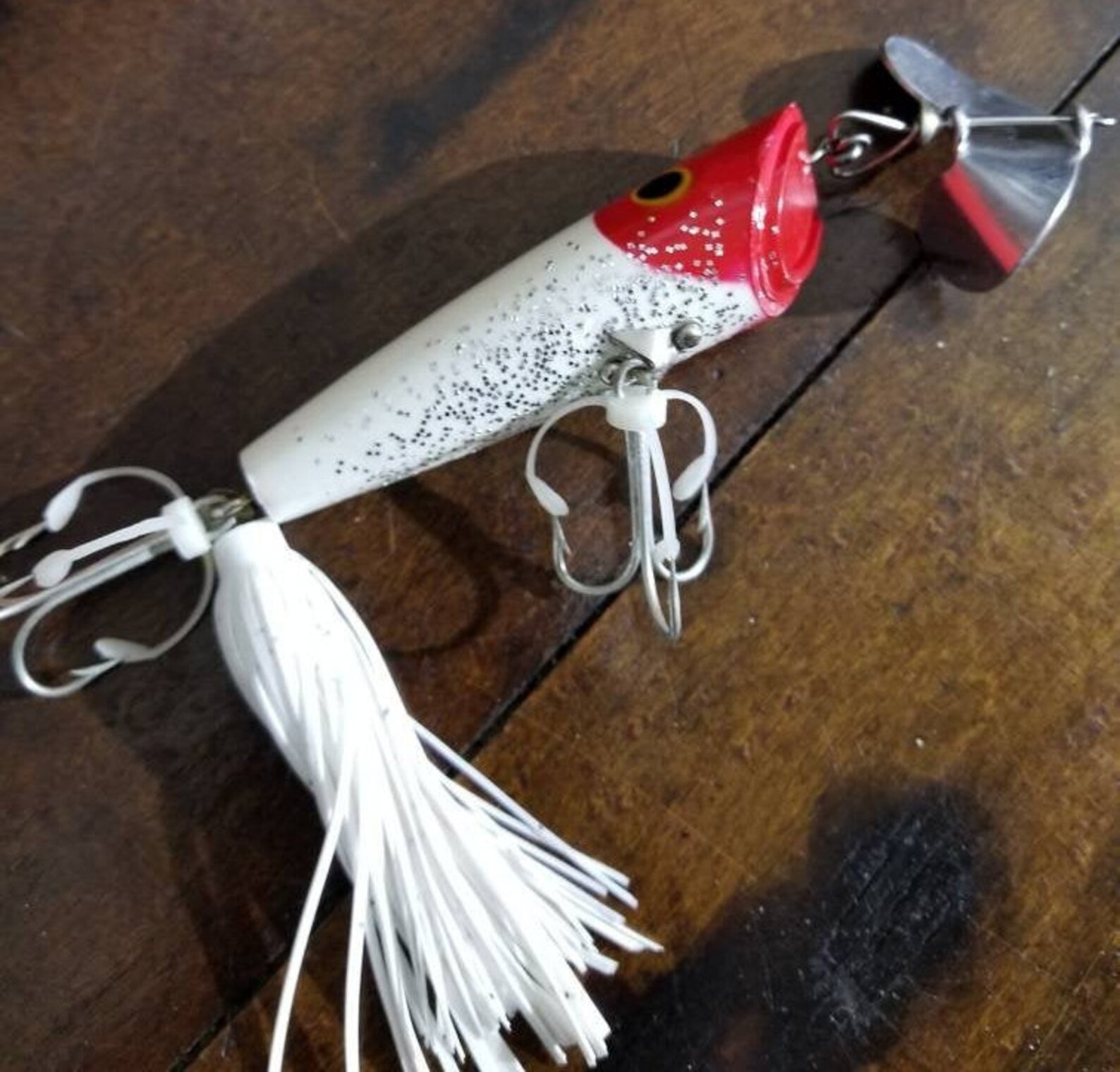 Vintage ARBOGAST SPUTTERBUG Fishing Lure Tackle Bait Red | Etsy