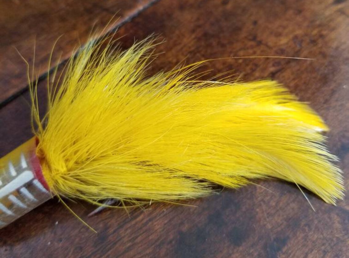 Vintage HEDDON Yellow Wilder-dilg Spook Bass Fly Rod Fishing | Etsy