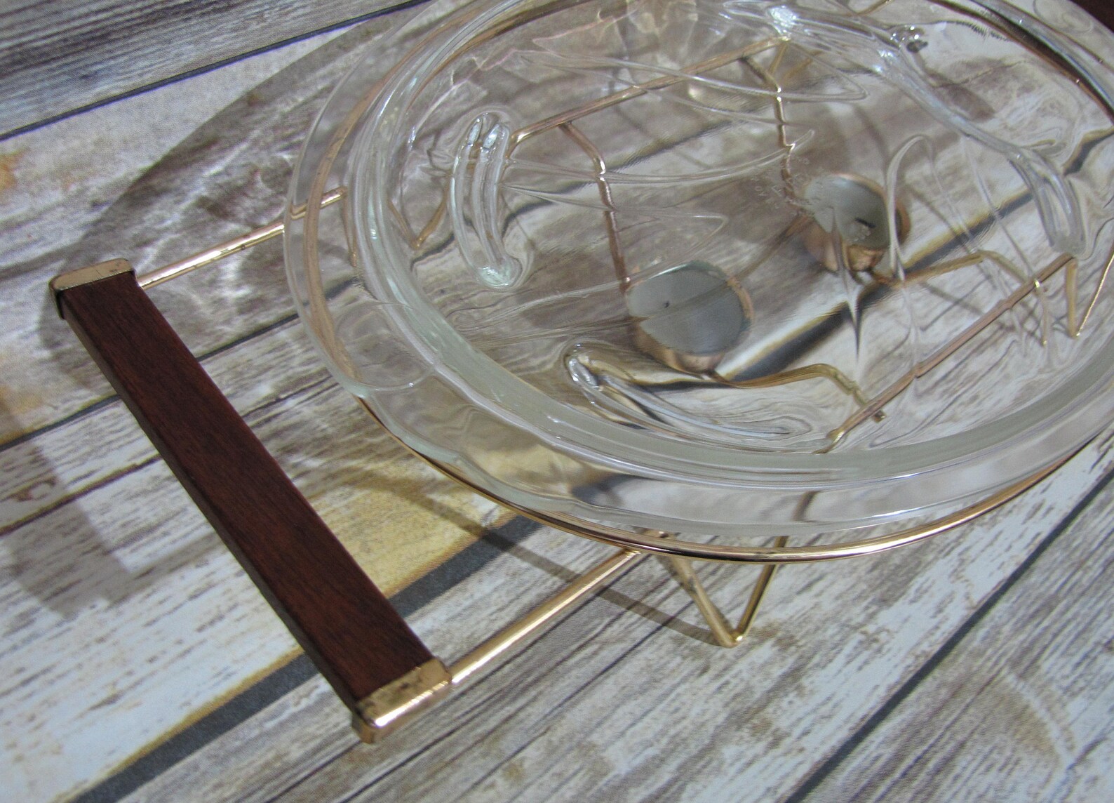 Vintage Pyrex Clear Glass Roasting Dish~oval Open Drip Depression Well ...