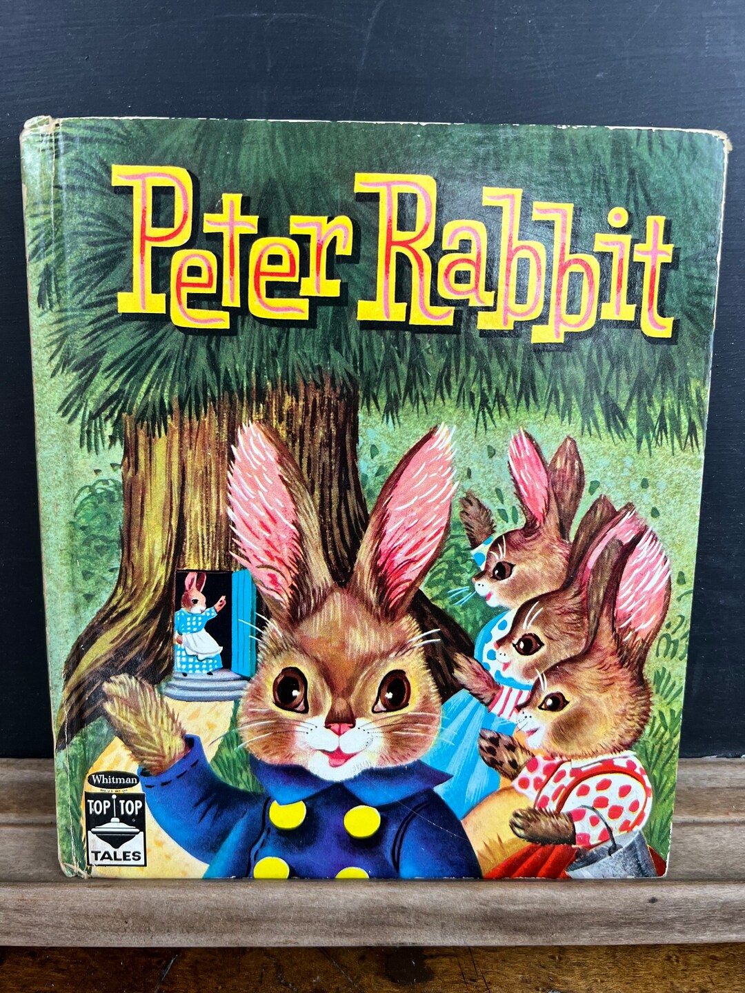 Vintage Peter Rabbit Book| Whitman Top Top Tales 1961 Hardcover Bunny ...