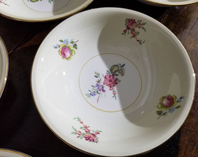 Vintage HOMER LAUGHLIN Priscilla Pattern Eggshell Nautilus - Etsy