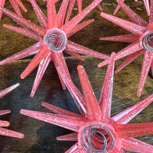 Vintage PINK Atomic Sputnik Star Lite Christmas Light Replacement for ...