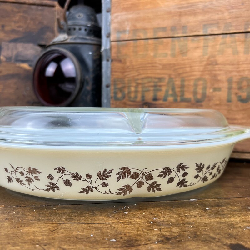 Pyrex Golden Leaf - Etsy
