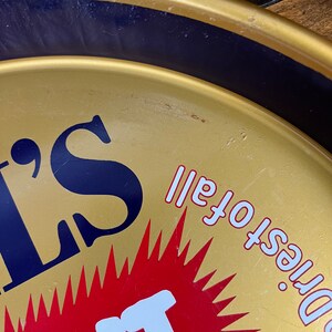 Vintage Piels Beer Tray| Piel's Light Beer Serving Tray| Cocktail Tray ...