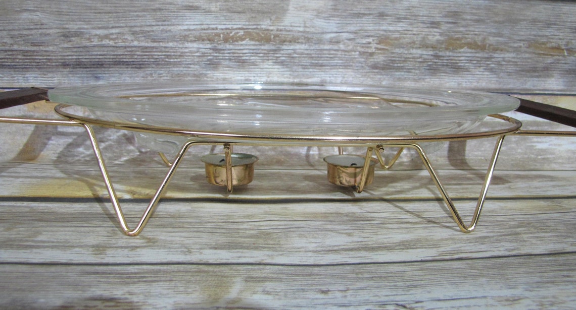 Vintage Pyrex Clear Glass Roasting Dish~oval Open Drip Depression Well ...