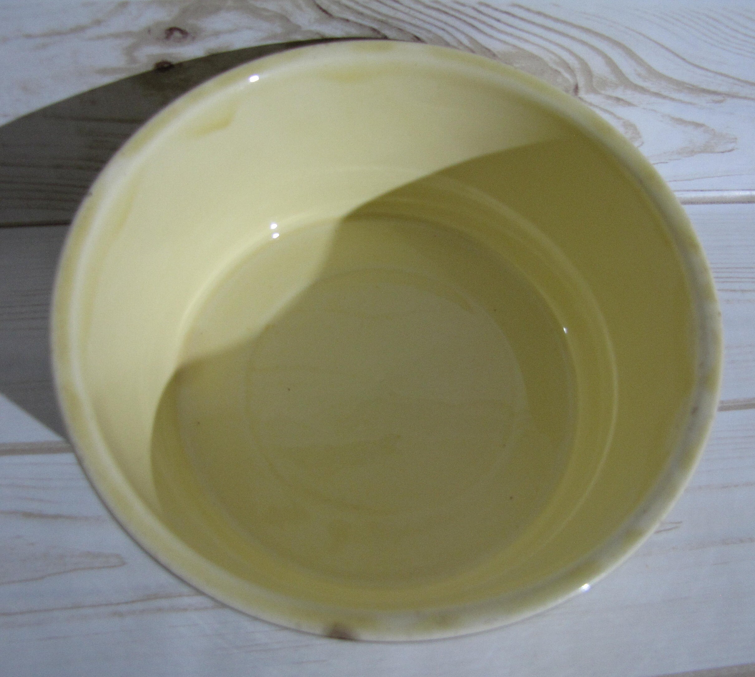 Vintage Pantry Bak-in by Ware Crooksville Silhouettes With Dog ...