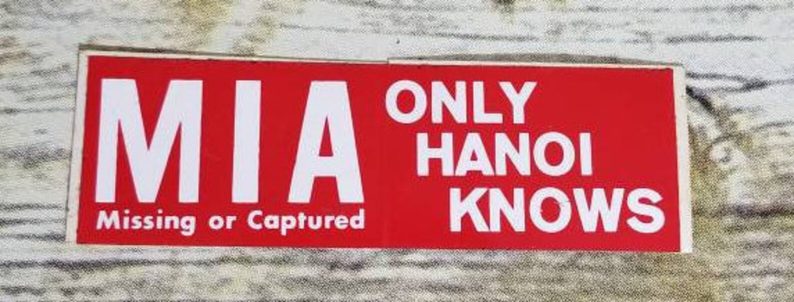 Vintage Vietnam War Era MIA Missing or Captured Only - Etsy