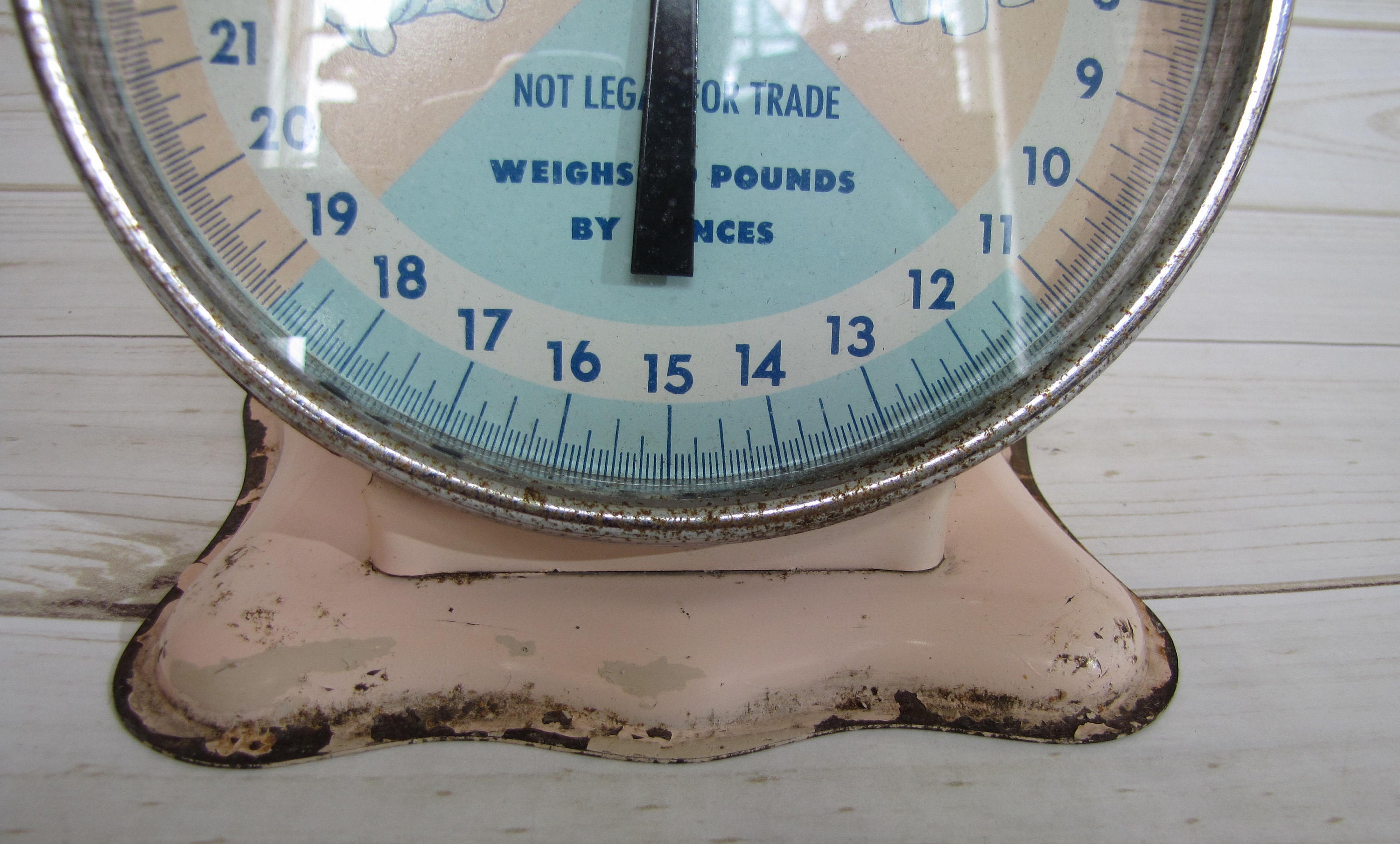 Vintage Pink Scale Nursery Decoration Scale American Family - Etsy