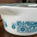Vintage Pyrex BLUE HORIZON Round Casserole Dish With Glass - Etsy