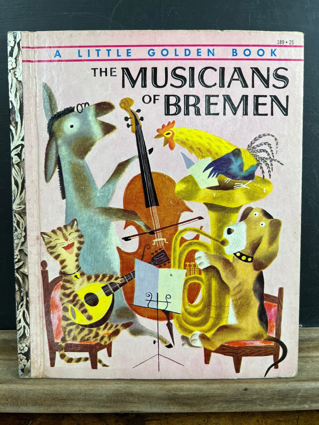 Vintage Little Golden Book the Musicians of Bremen 1954 "a" Children's ...