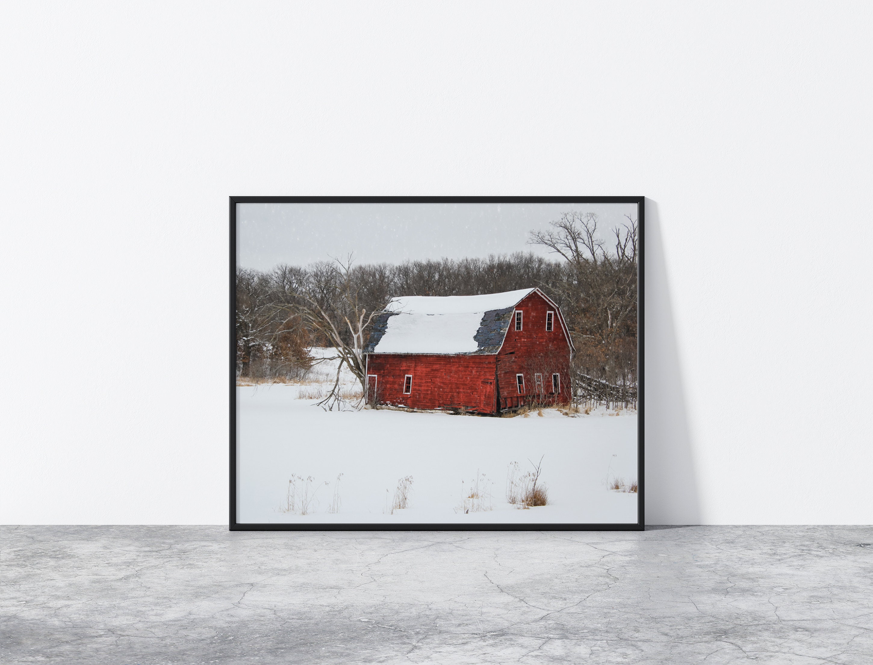 Barn Wall Art Decor Photo Country Landscape Rural Print Barn Etsy