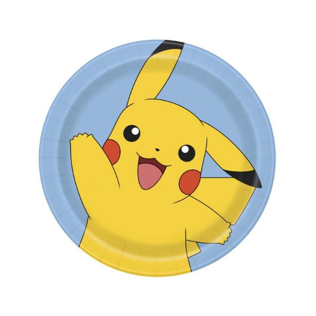 Pokémon Pikachu Birthday Dinner Plates - 8 Cnt. | Pokemon Birthday ...