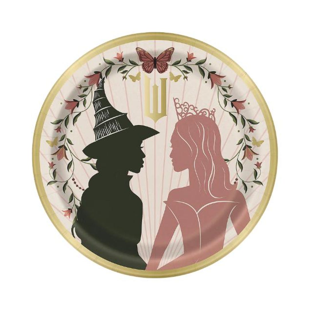 Wicked Party Dessert Plates - 8 Cnt | Wicked Theme Birthday | Wicked ...