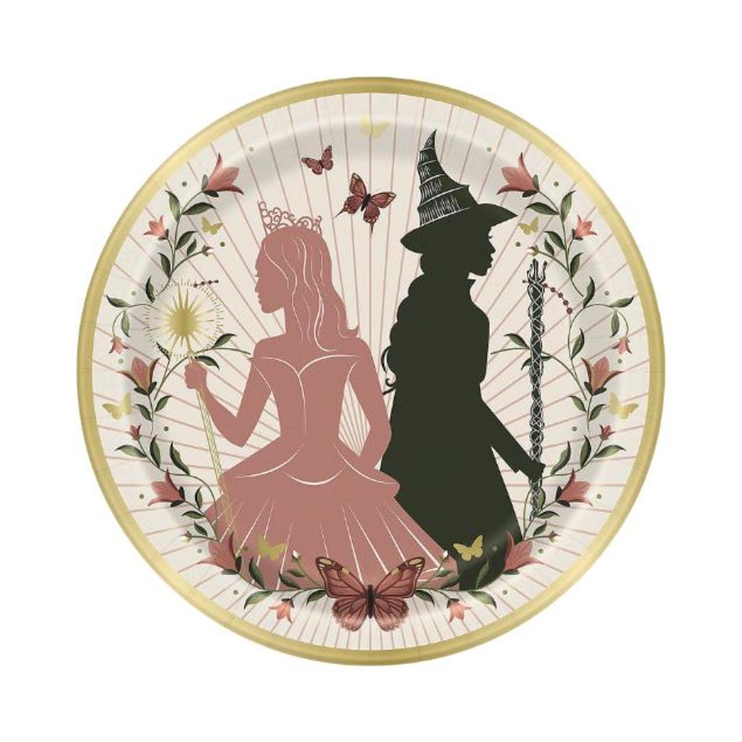 Wicked Party Dinner Plates - 8 Cnt | Wicked Theme Birthday | Wicked for ...