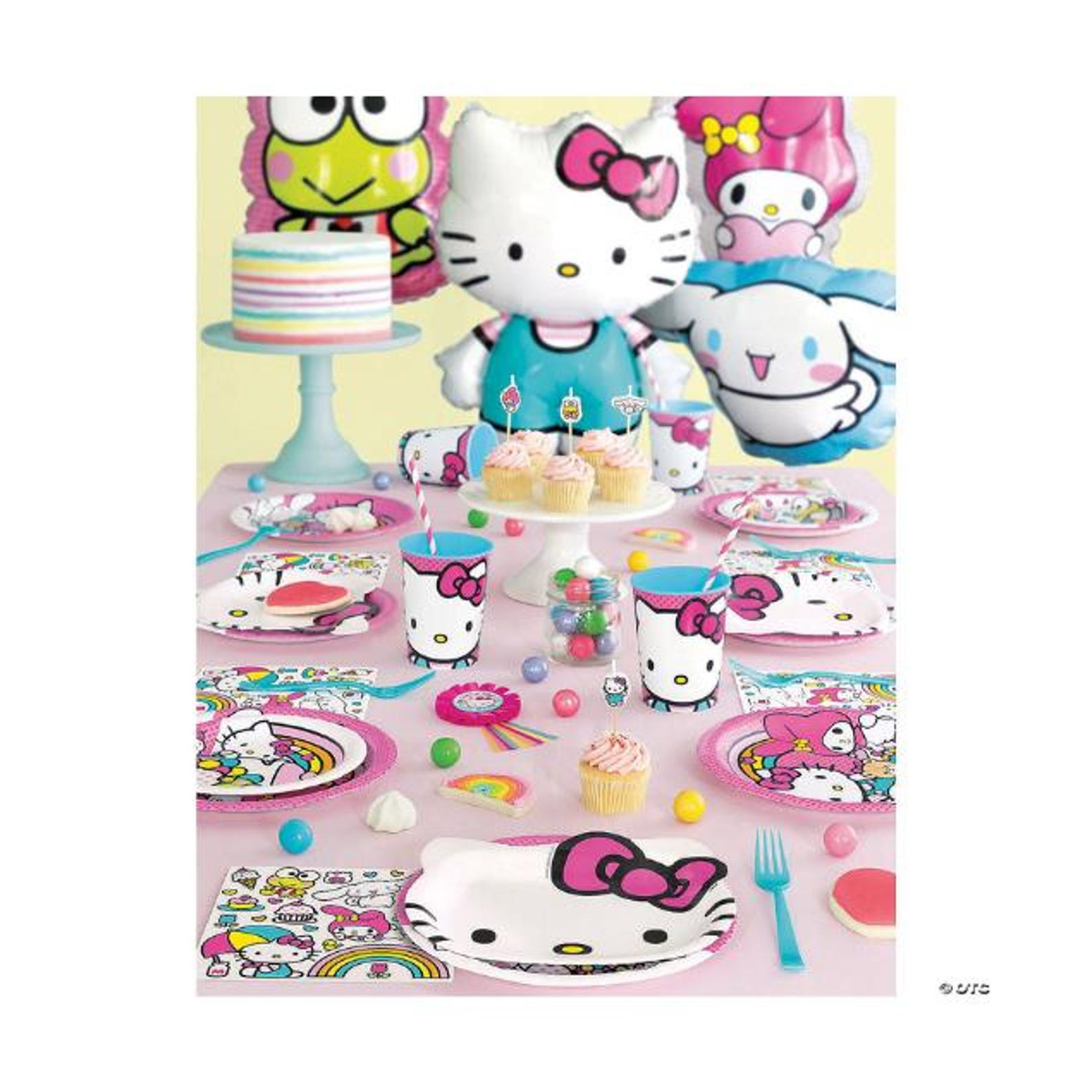 Hello Kitty & Friends Birthday Dinner Plates, 8 Cnt | Hello Kitty ...