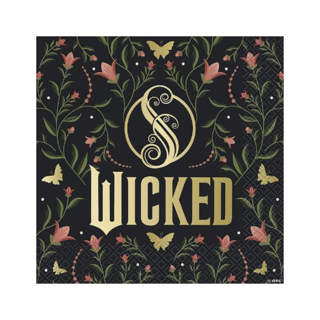 Wicked Party Lunch Napkins - 16 Cnt | Wicked Theme Birthday | Wicked ...