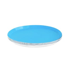 Solid Blue Paper Dinner Plates, 10 Cnt | Blue Birthday Plates ...