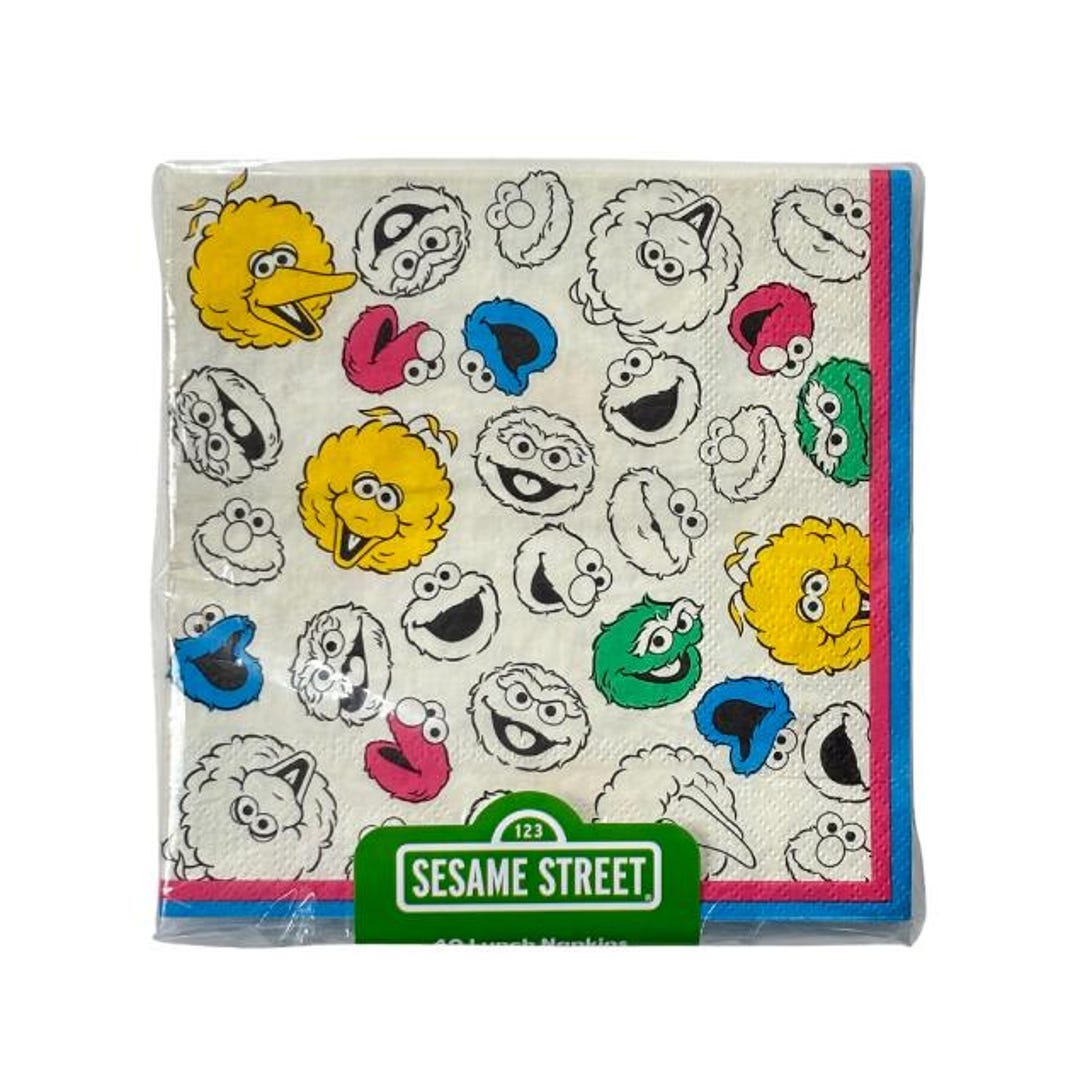 Sesame Street Pals Napkins - 40 Cnt | Sesame Street Party | Elmo Party ...
