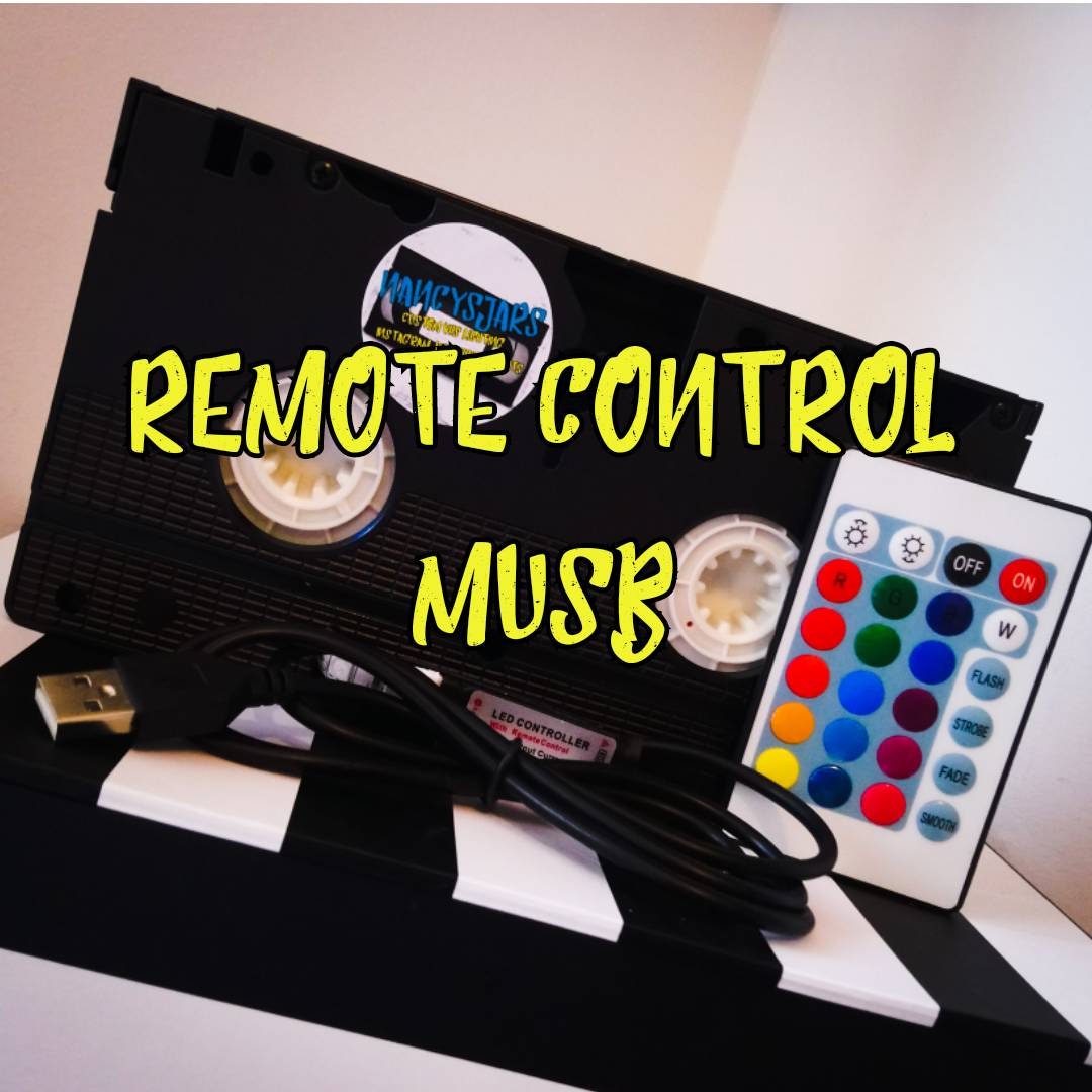 Retro VHS Lamp Blockbuster 80s 90s Night Light Table Lamp. | Etsy