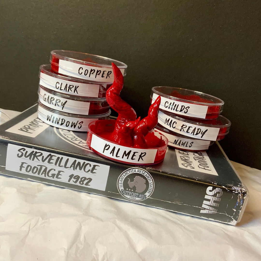 The Thing Blood Test Replica Sculpture, PALMER Blood Sculpt John ...