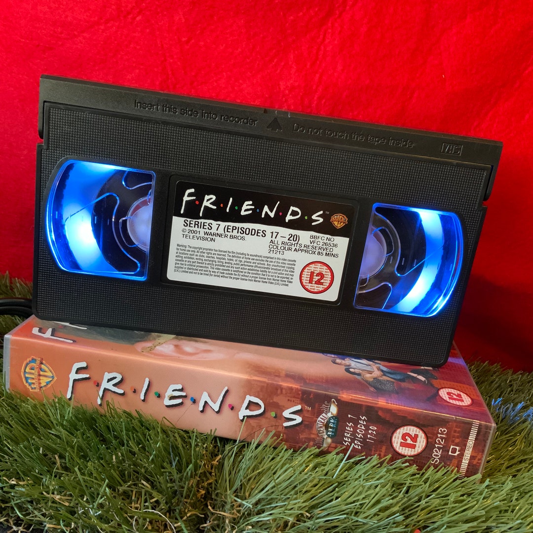 Retro VHS Lamp Original Friends Night Light Table Lamp. Order Any Movie ...