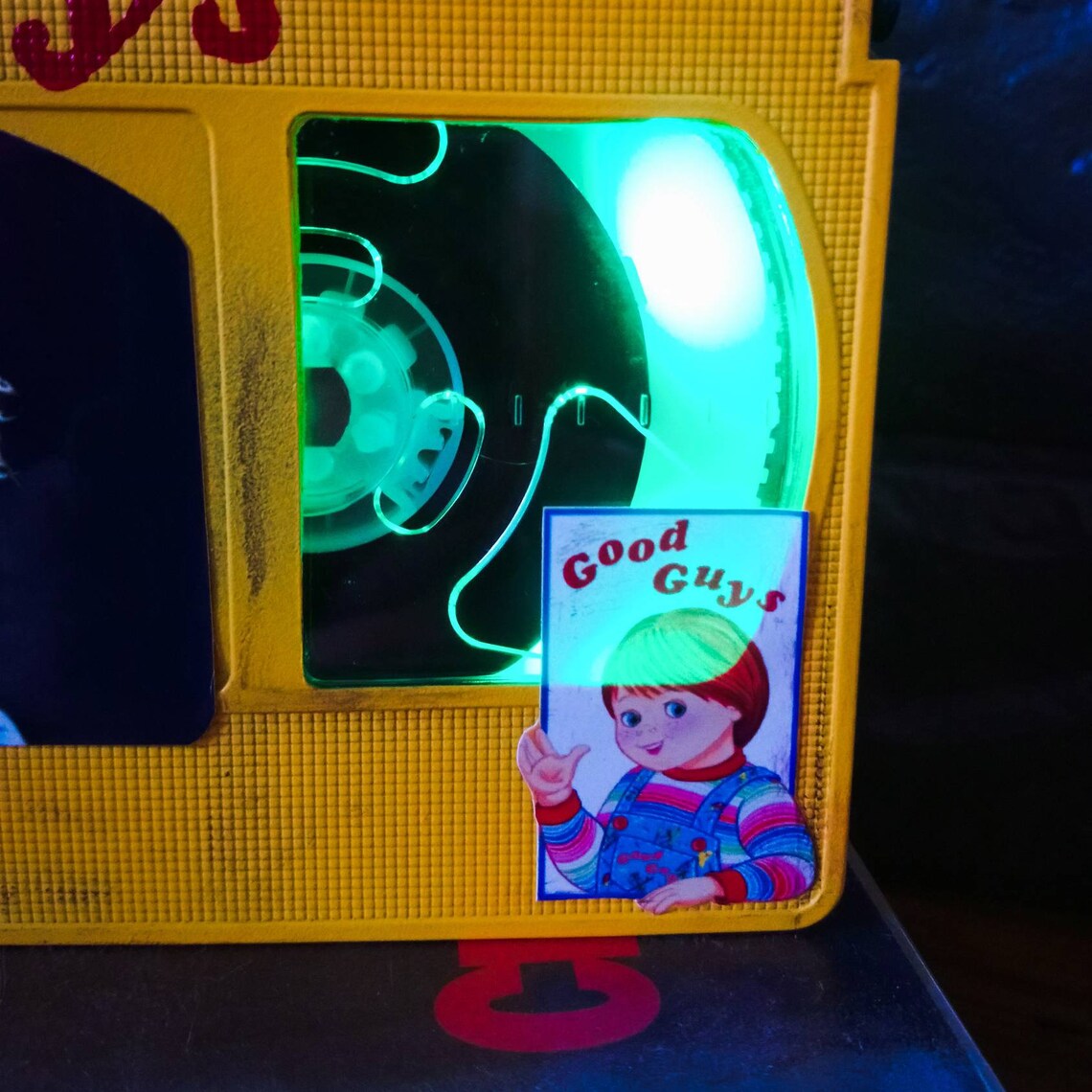 Retro VHS Lamp Chucky The Good Guys Child's Play Night | Etsy