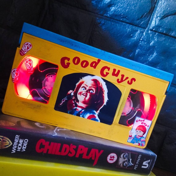 Retro VHS Lamp Chucky The Good Guys Child's Play Night | Etsy