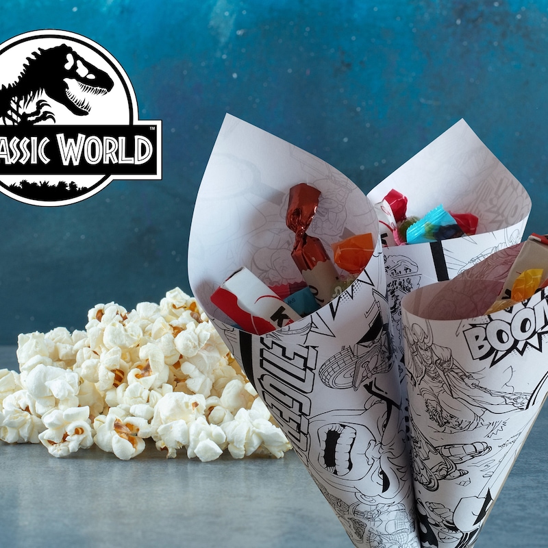 Popcorn Cones - Etsy