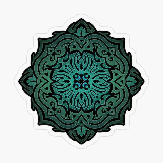 Radiance Transparent Vinyl Sticker. | Etsy