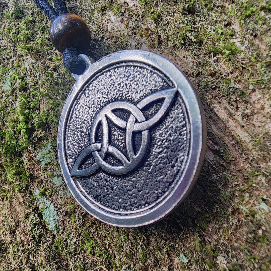 Fine Pewter Serch Bythol (eternal Love) Pendant - Double Sided - Etsy
