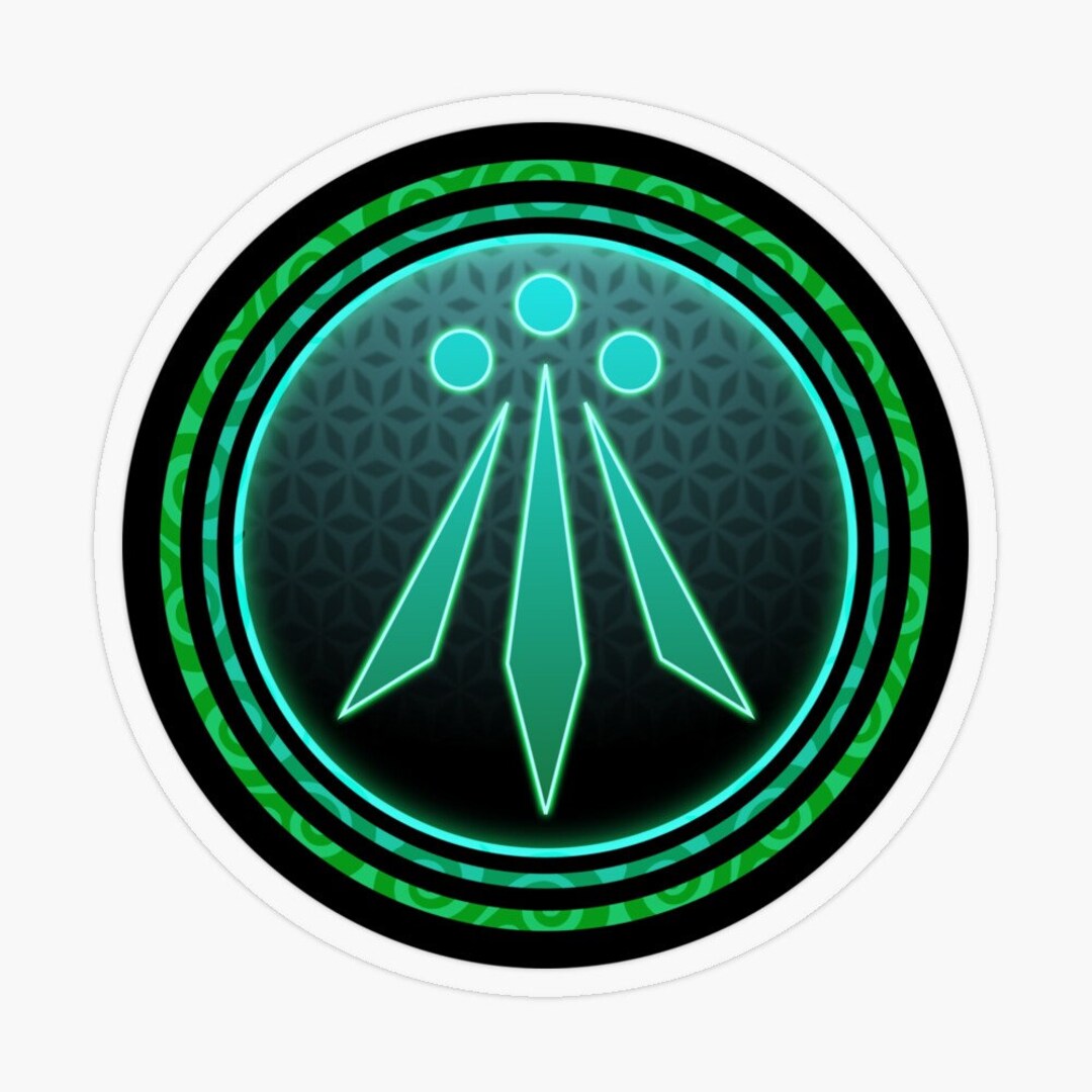 Awen Symbol, Transparent Vinyl Sticker. - Etsy
