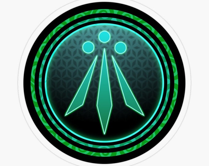 Awen Symbol, Transparent Vinyl Sticker. - Etsy