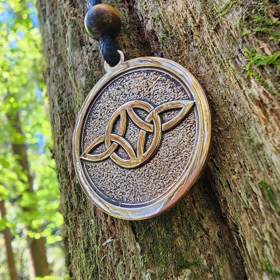 Bronze Serch Bythol (eternal Love) Pendant - Double Sided - Etsy