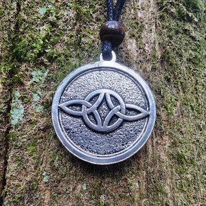 Fine Pewter Serch Bythol (eternal Love) Pendant - Double Sided - Etsy