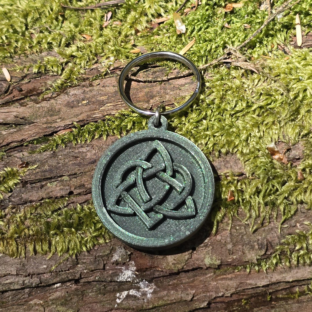 Anam Cara Keychain - 3D Print (PLA) - Etsy