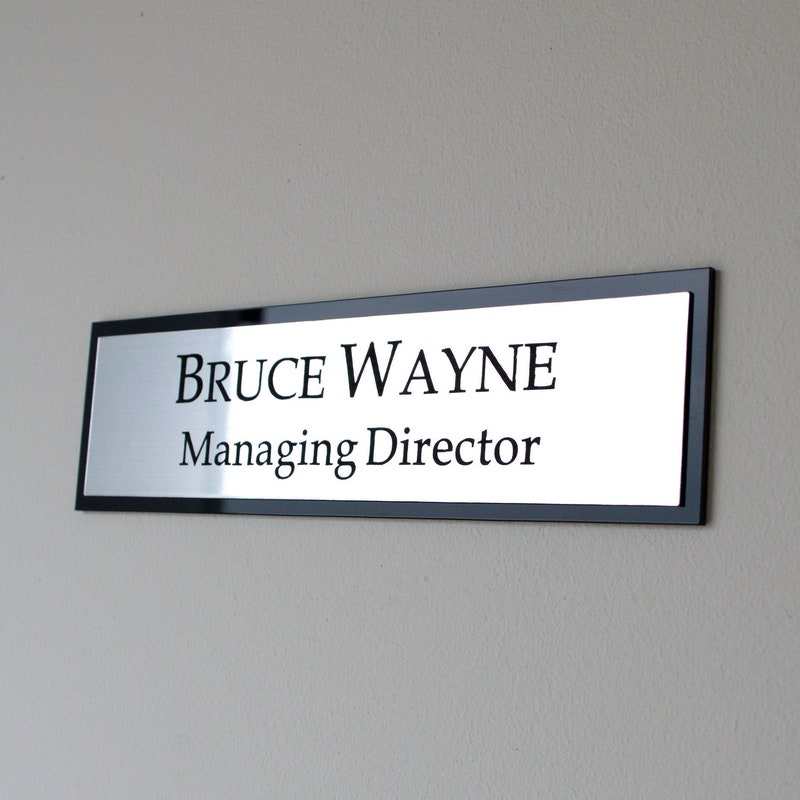 Professional Door Sign - Etsy