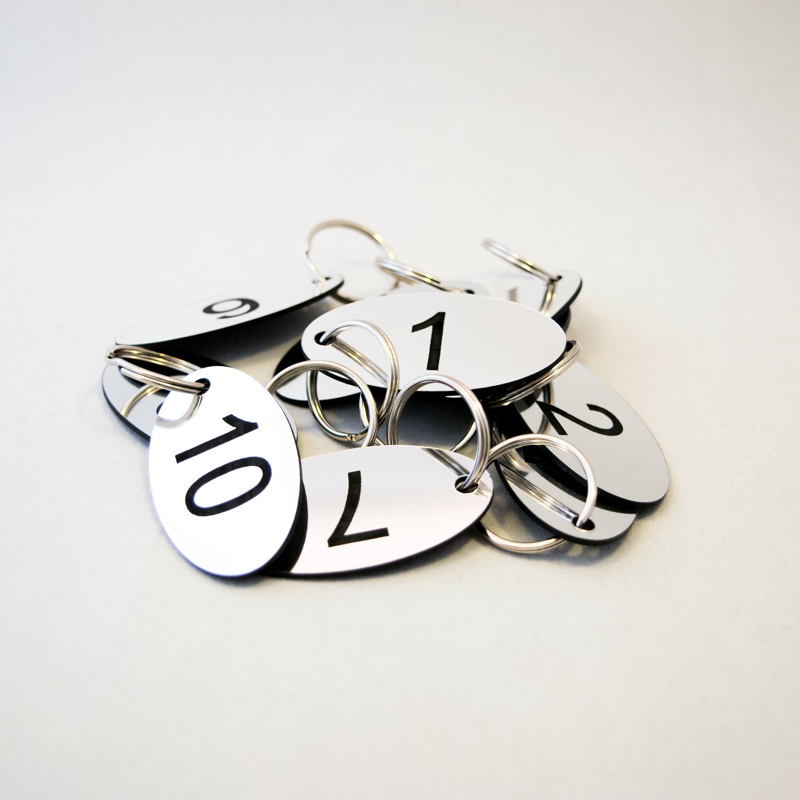 Sets of Numbered Key Fobs Key Tags for Home Locker Room | Etsy