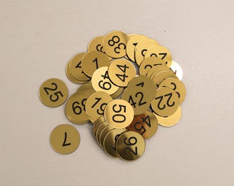 Self Adhesive Table Numbers - Etsy