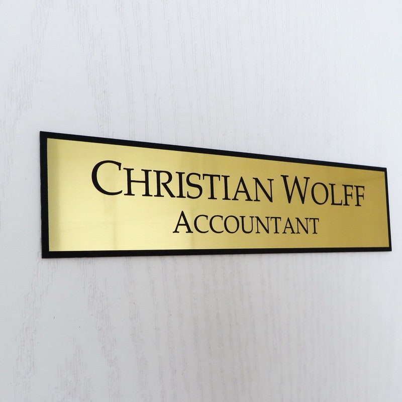 Office Name Plate Busy - Etsy