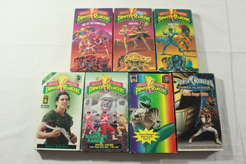Power Rangers Buena Vista Vhs