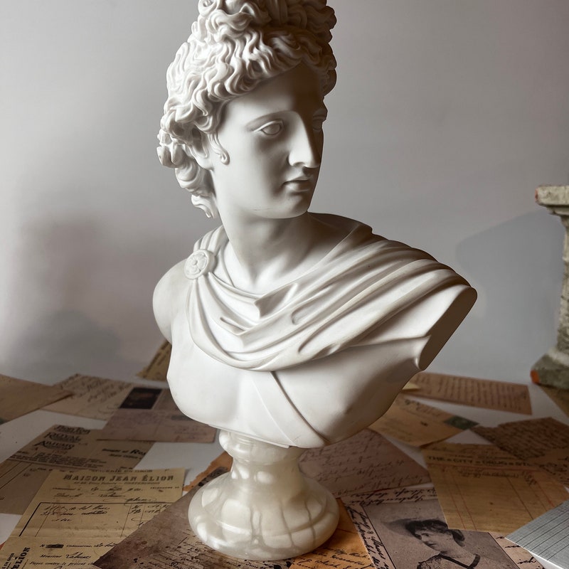 Marble Italian Bust - Etsy
