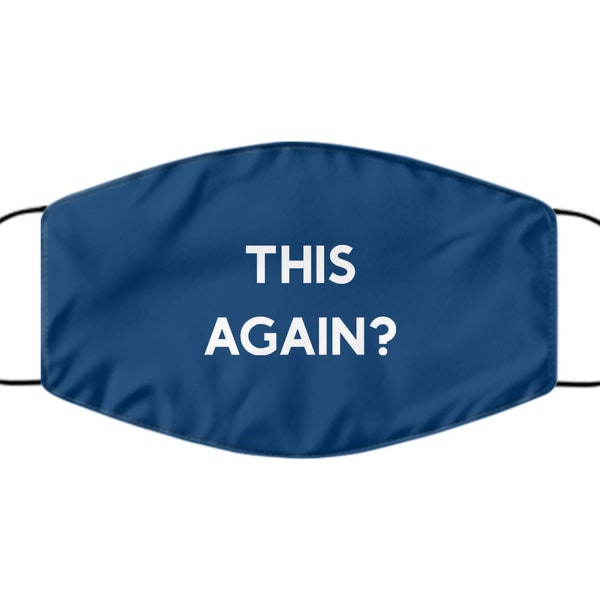 Sarcastic Face Mask - Etsy