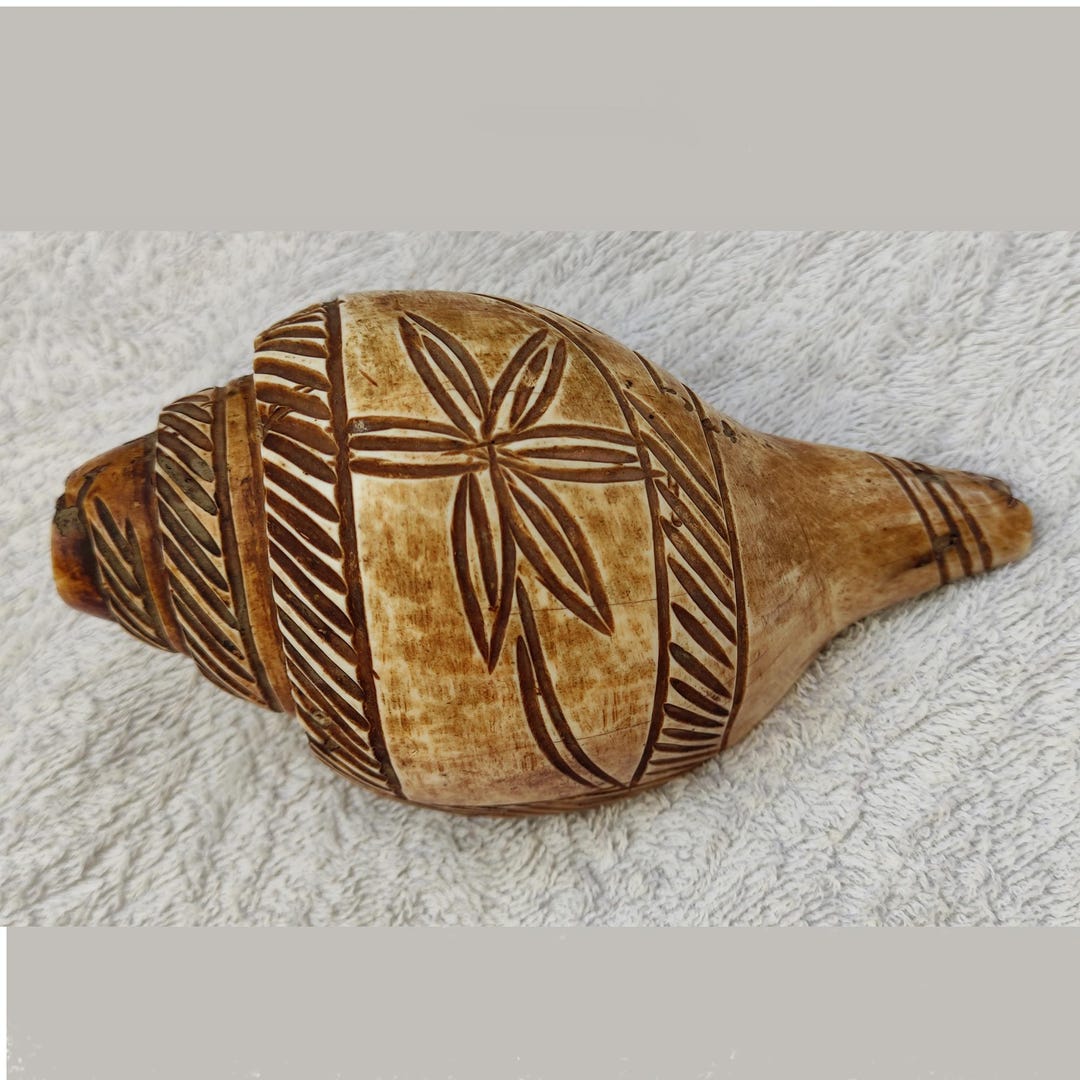 Antique Conch Shell , Priest Ritual Trumpet, AC - Etsy