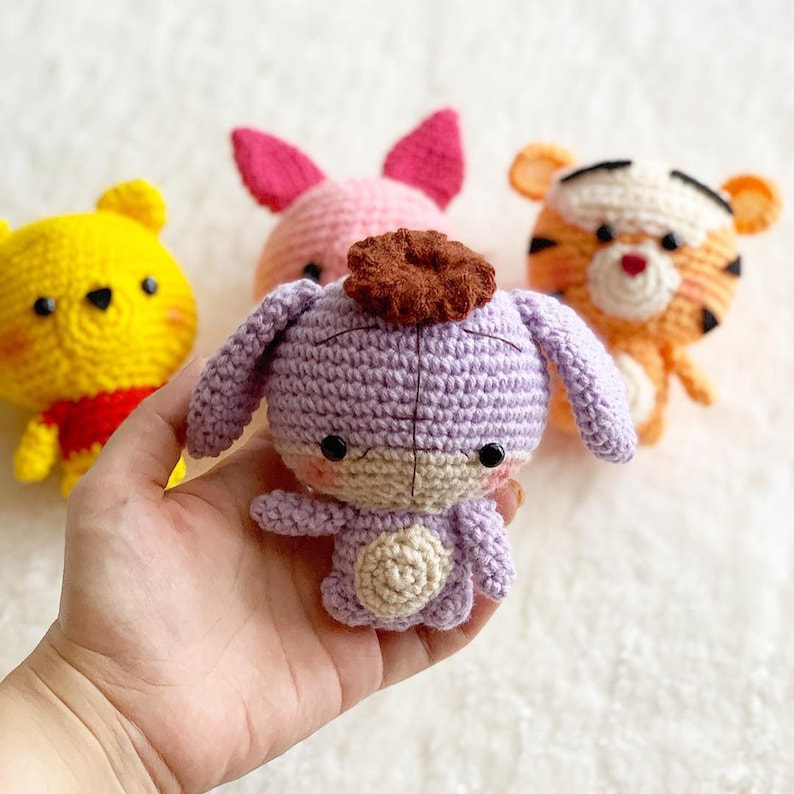 Crochet Pattern Pooh and Friends CROCHET PATTERN PDF File - Etsy