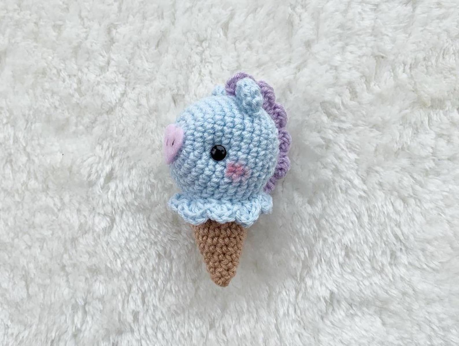 Crochet Pattern* Amigurumi Ice Cream Cone PDF File Pattern - Etsy