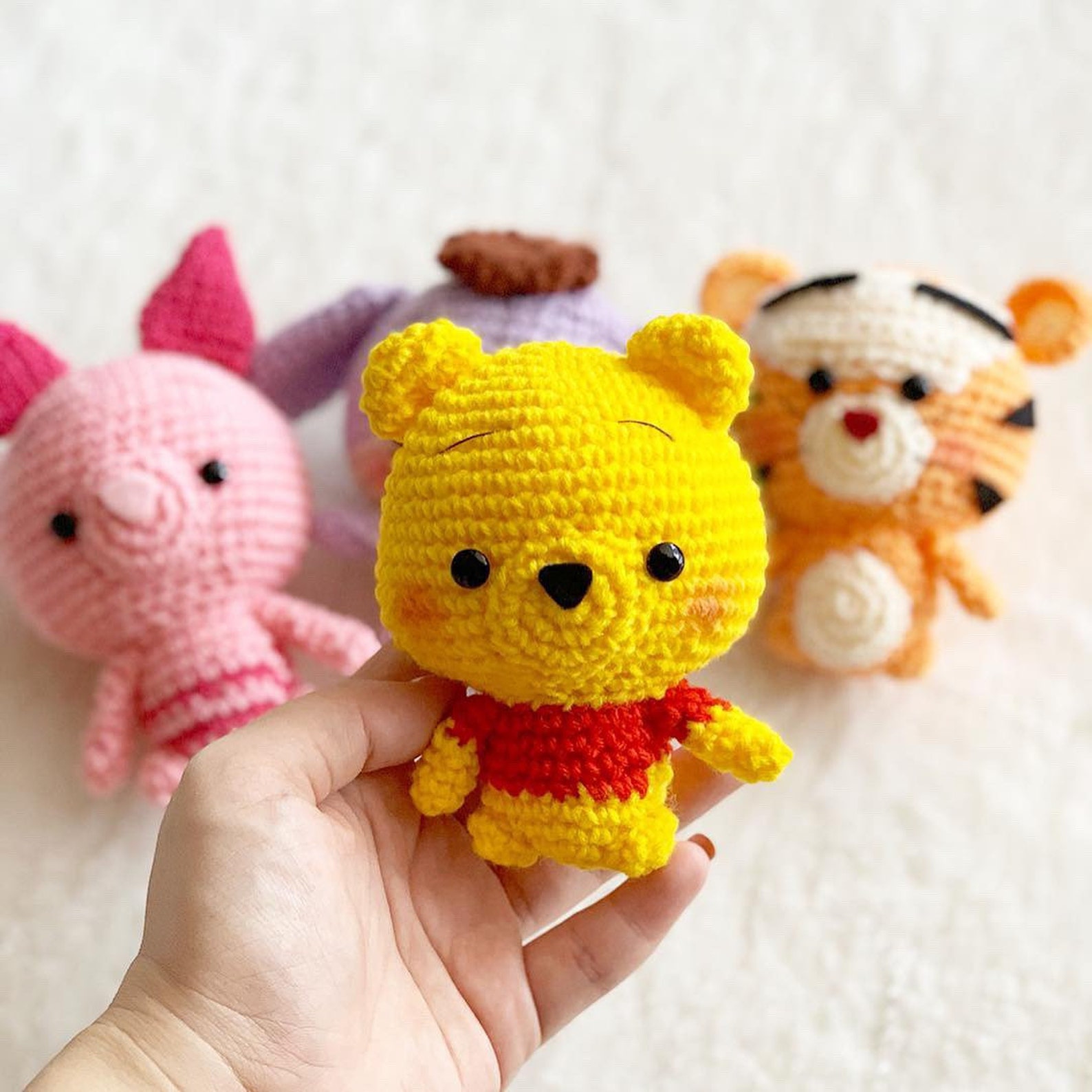Crochet Pattern Pooh and Friends CROCHET PATTERN PDF File | Etsy Canada