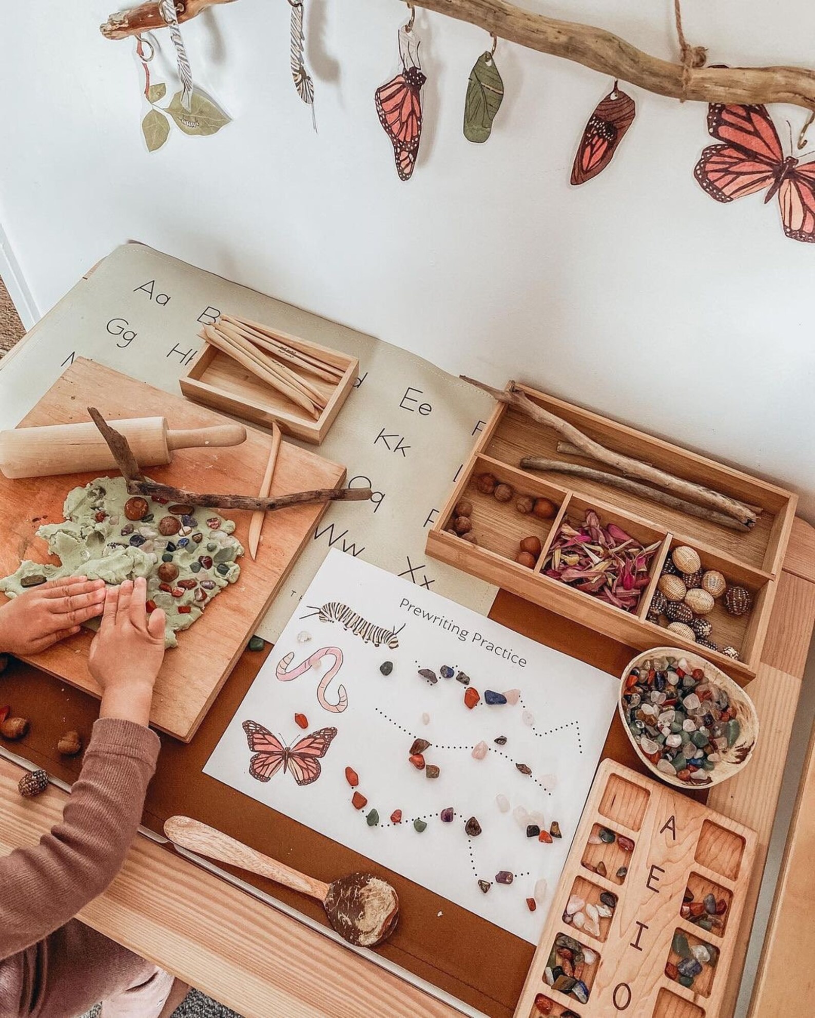 Math Busy Book Spring Preschool Nature Based Curriculum - Etsy