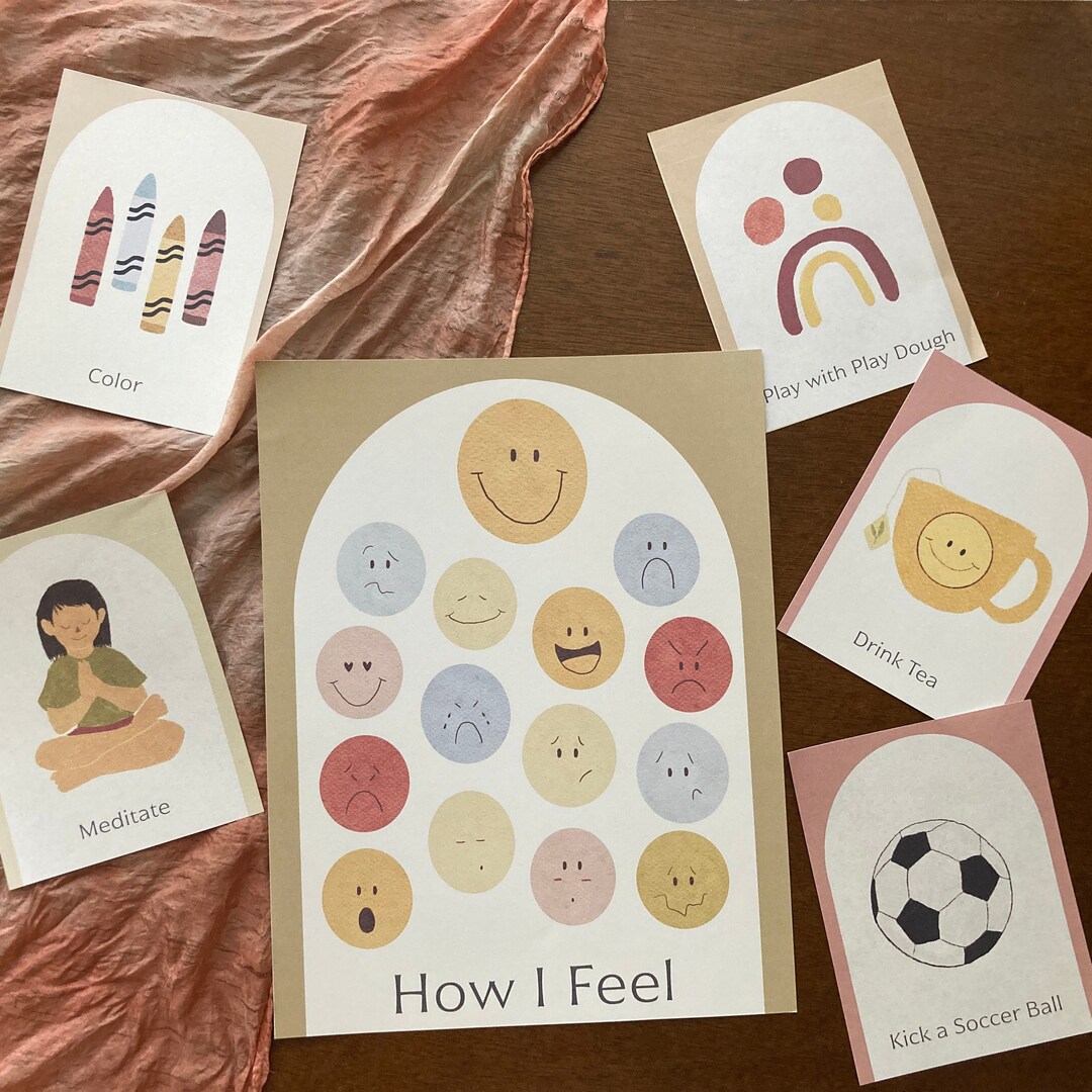 My Feelings Bundle - Posters and Flashcards for Emotions - Calm Down ...